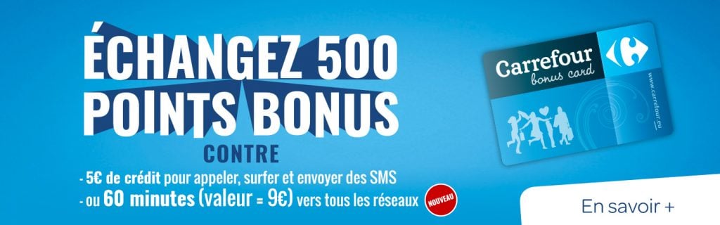 Carrefour Mobile, le forfait le moins cher de Belgique.